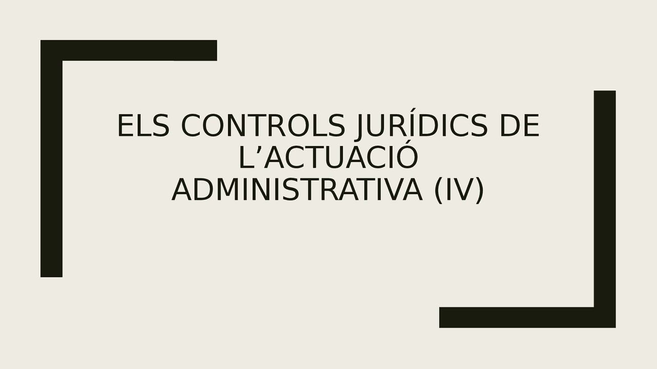 Controles juridicos de derecho adminsitrativo - Docsity