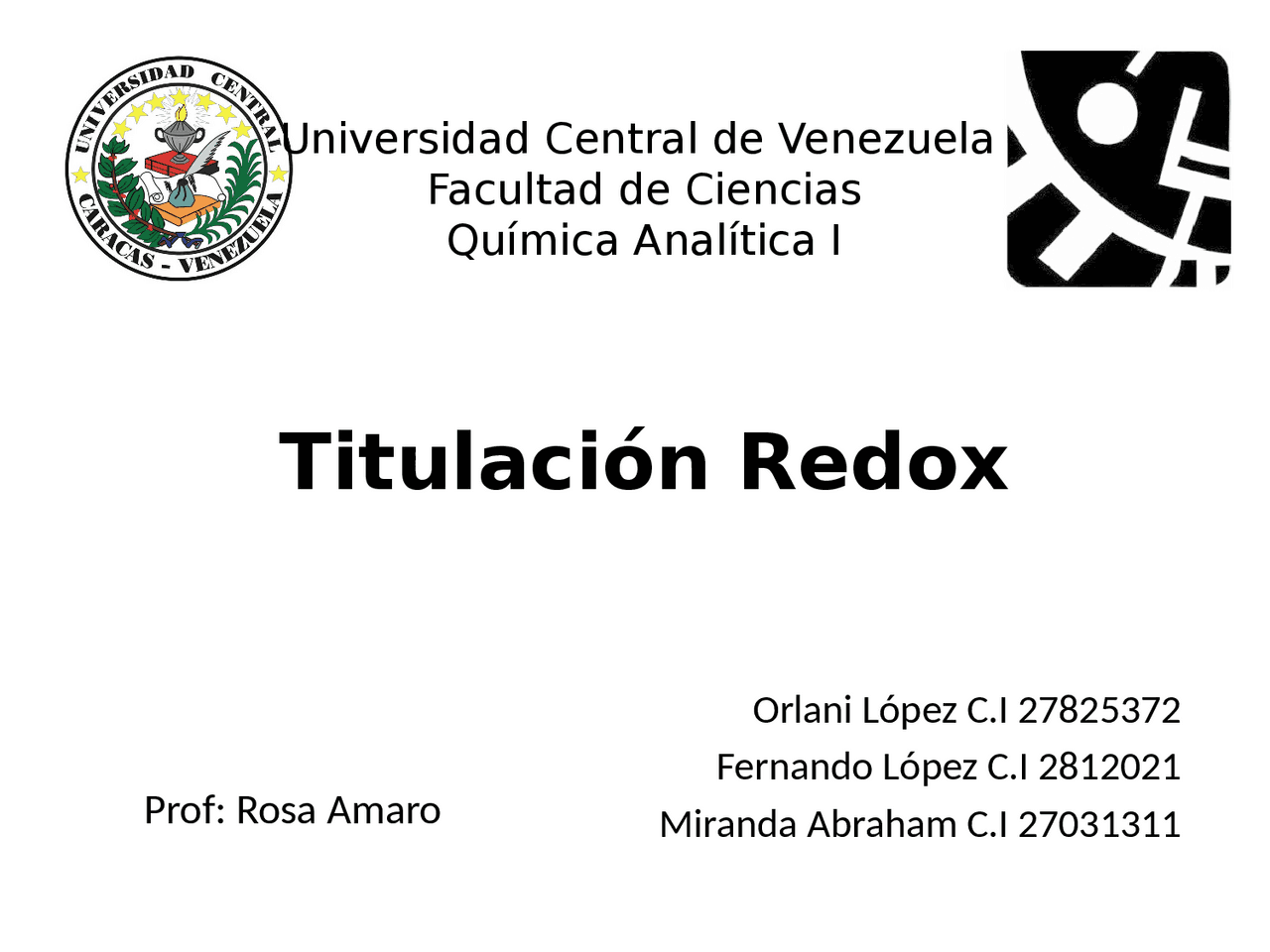 Curvas De Valoración Redox Schemi E Mappe Concettuali Di Chimica