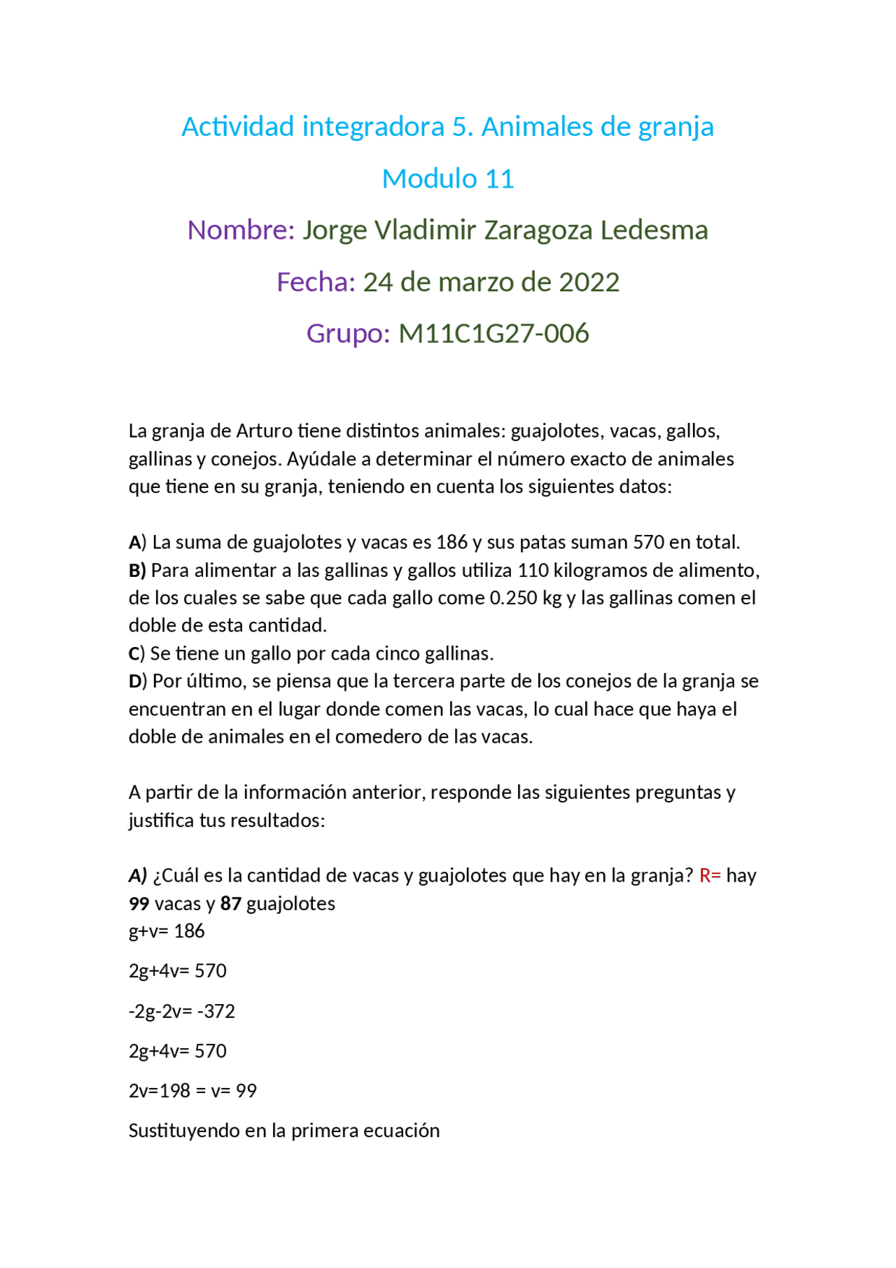 Actividad Integradora 1 Modulo 13 Ejercicios De Historia Docsity