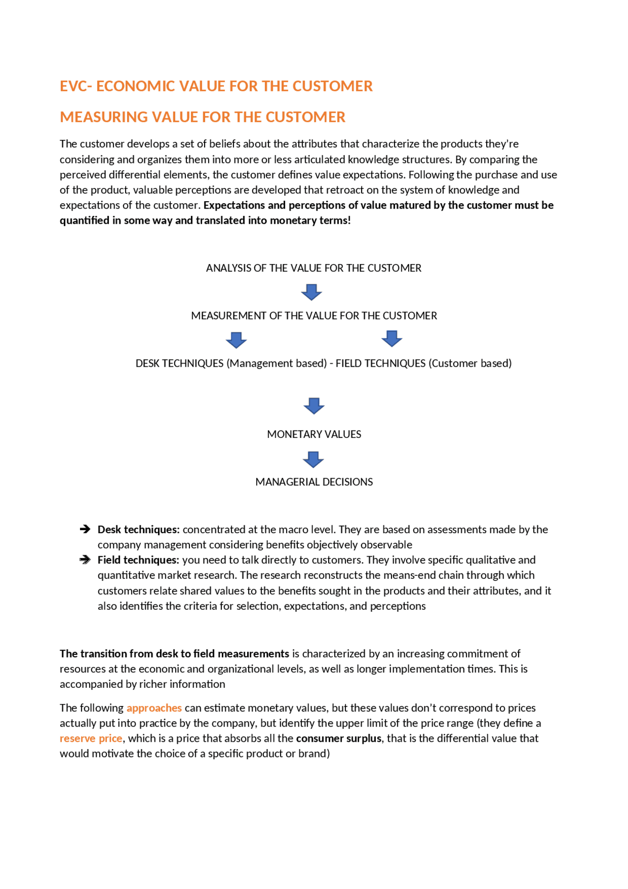 Performance Measurement Docsity