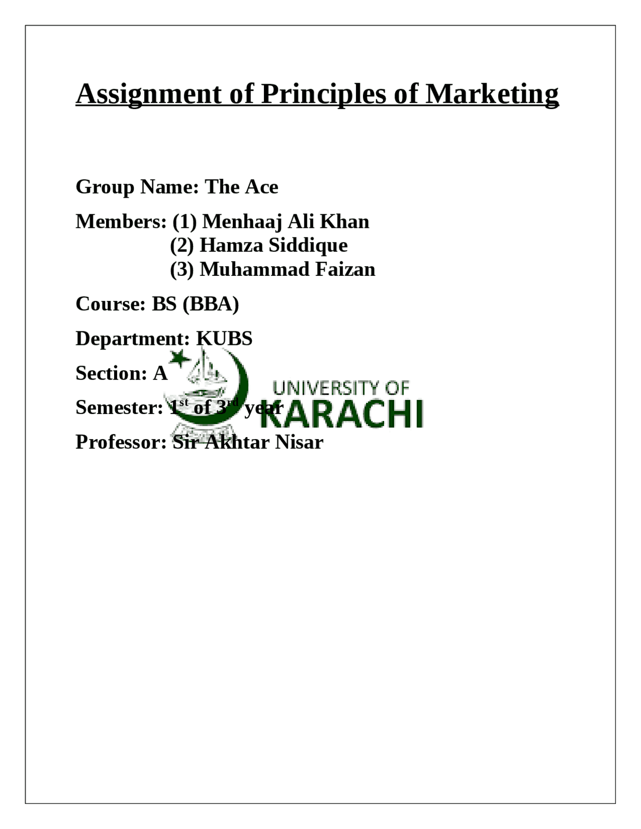 Assignment On Branding Docsity