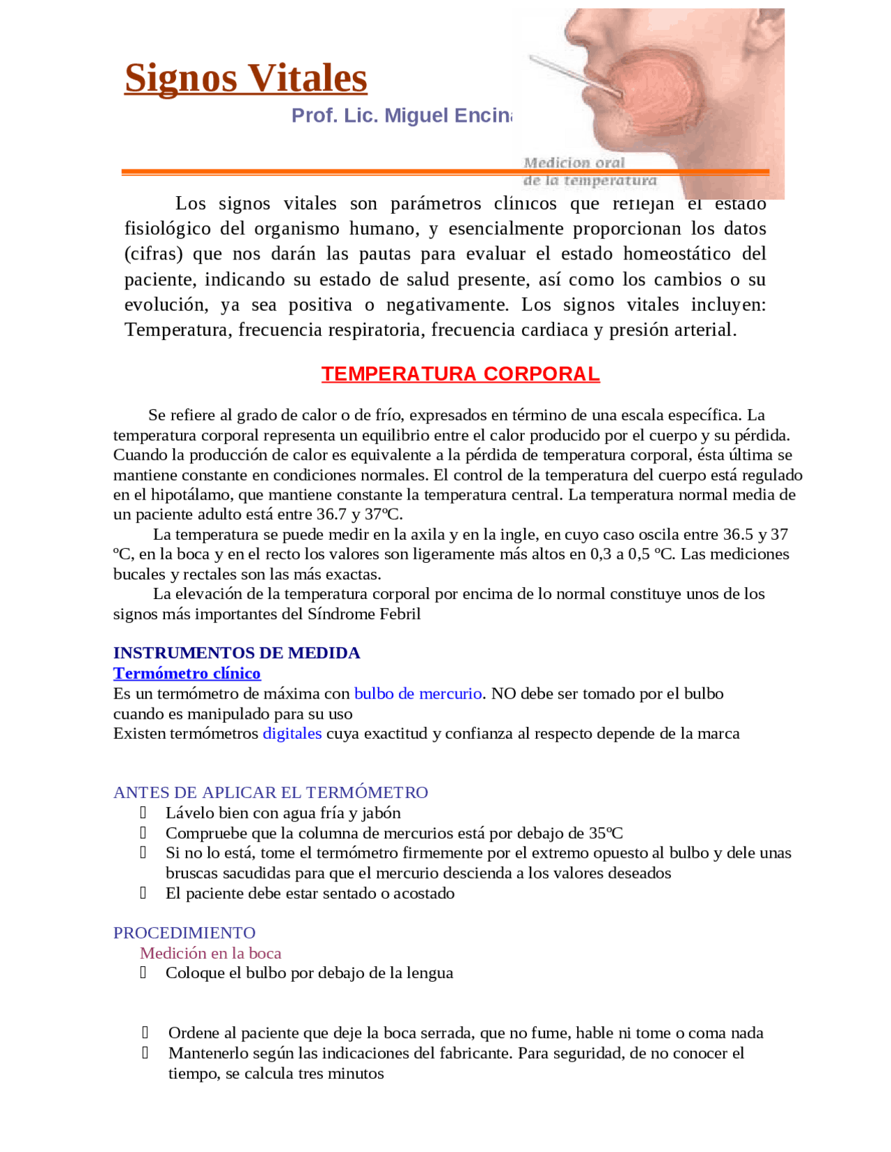 Signos Vitales Control Apuntes De Literatura Universal Docsity