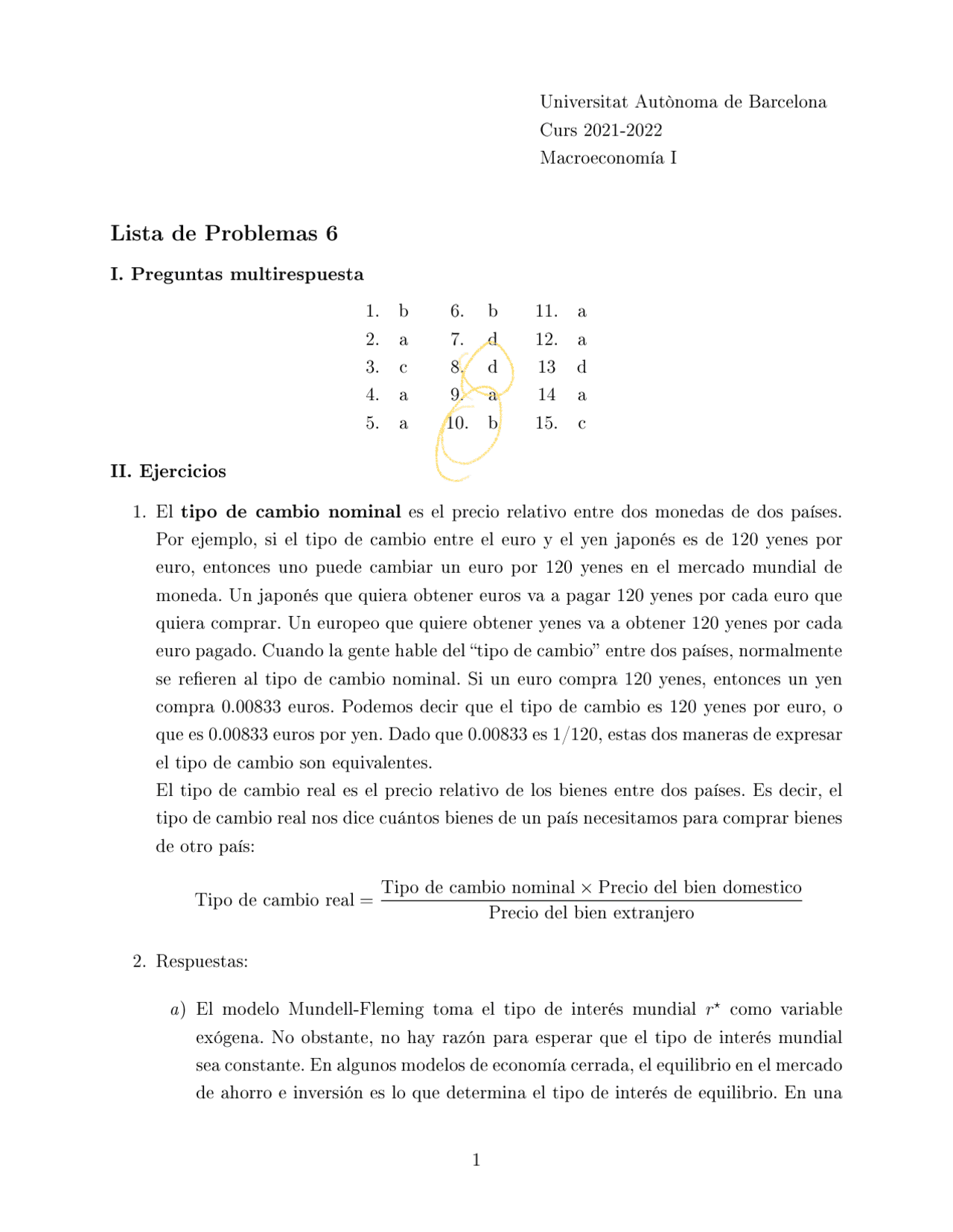 Ejercicios Tema 6 Macroeconomia Resueltos Apuntes De Macroeconomía