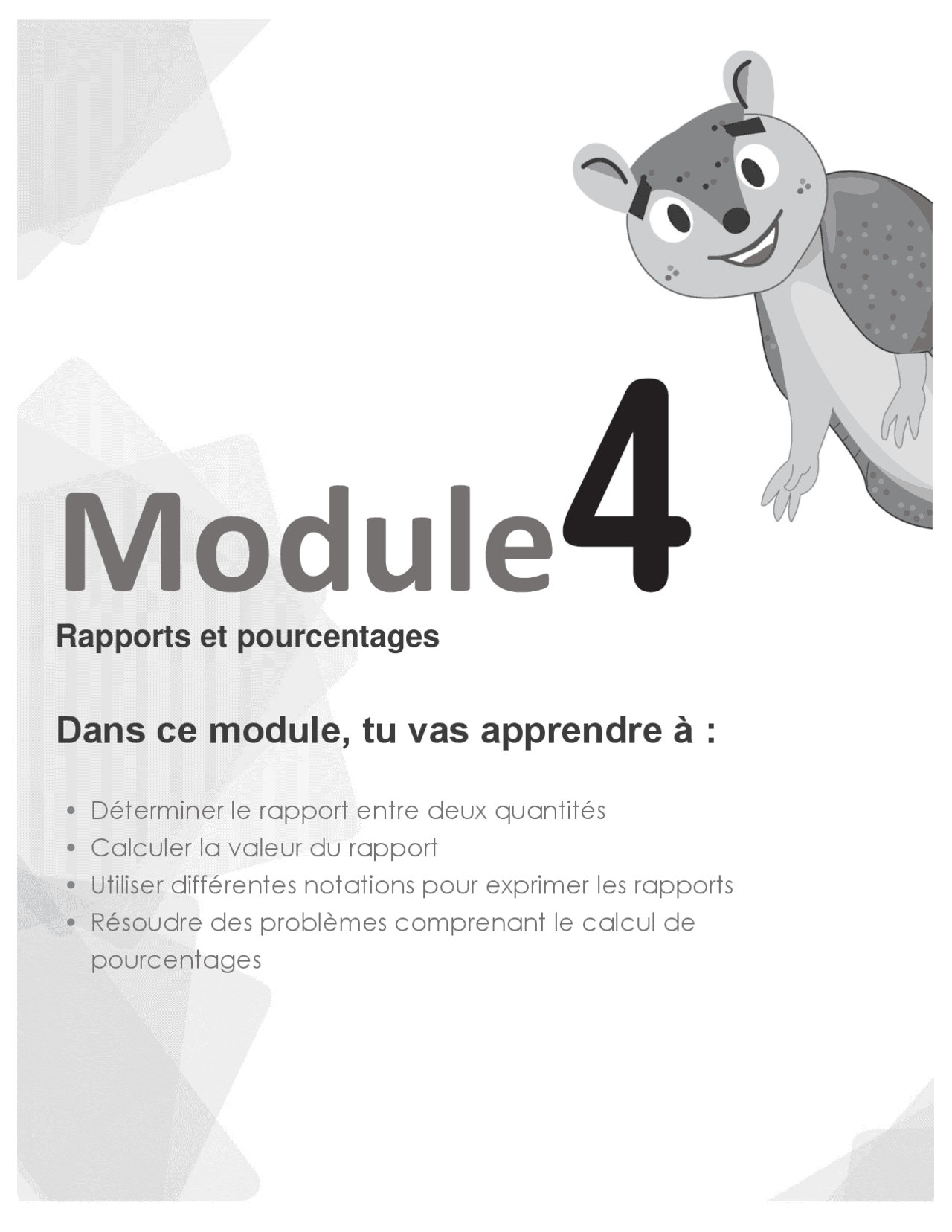 Rapports et pourcentages - Docsity