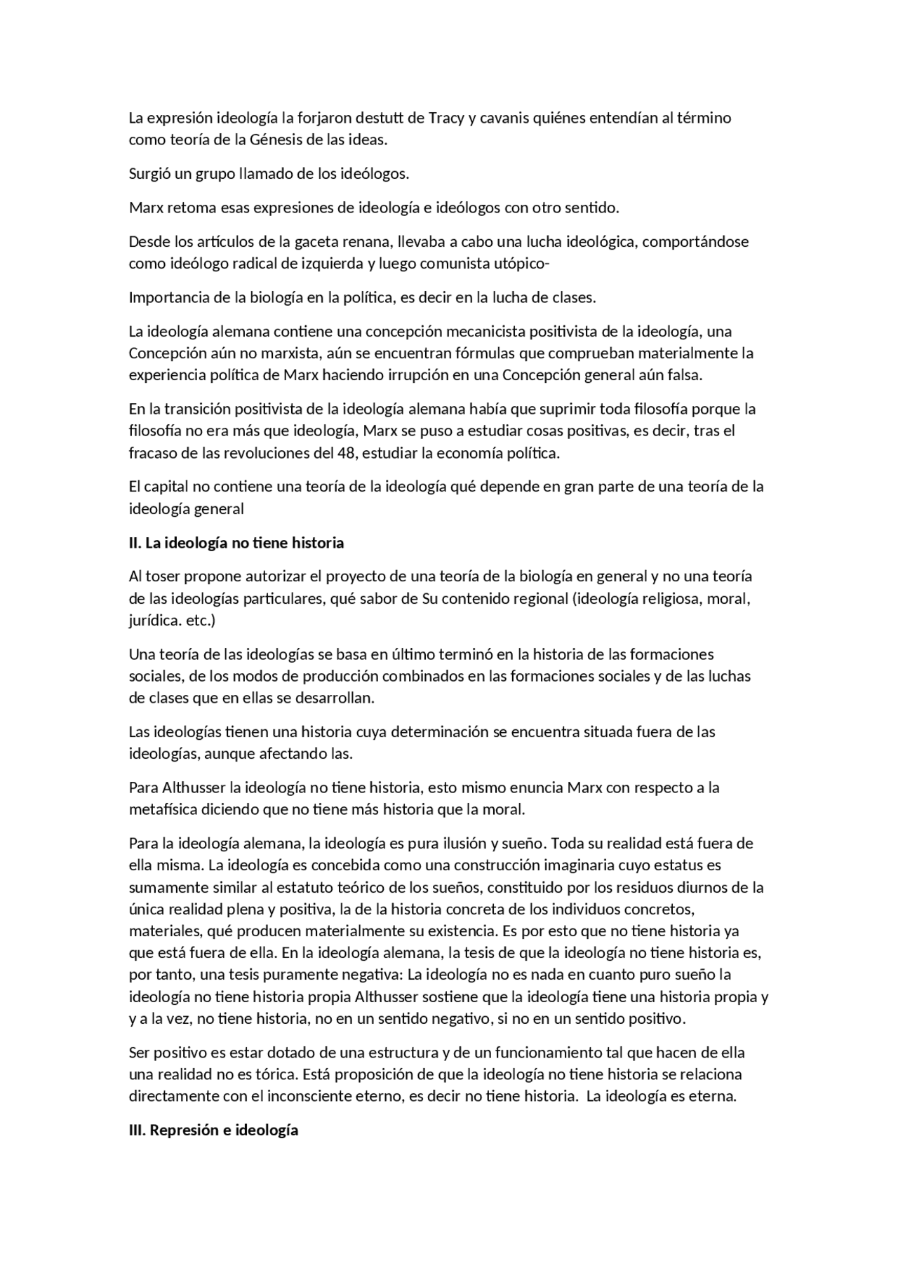 Comunicacion Iii Resumen De Althusser Resúmenes De Comunicación