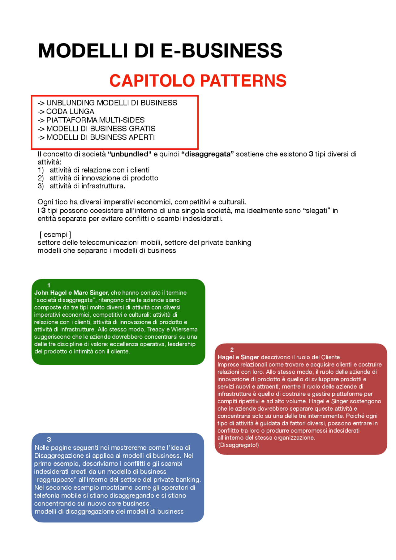 Modelli di E-business | Sintesi del corso di E-Business | Docsity