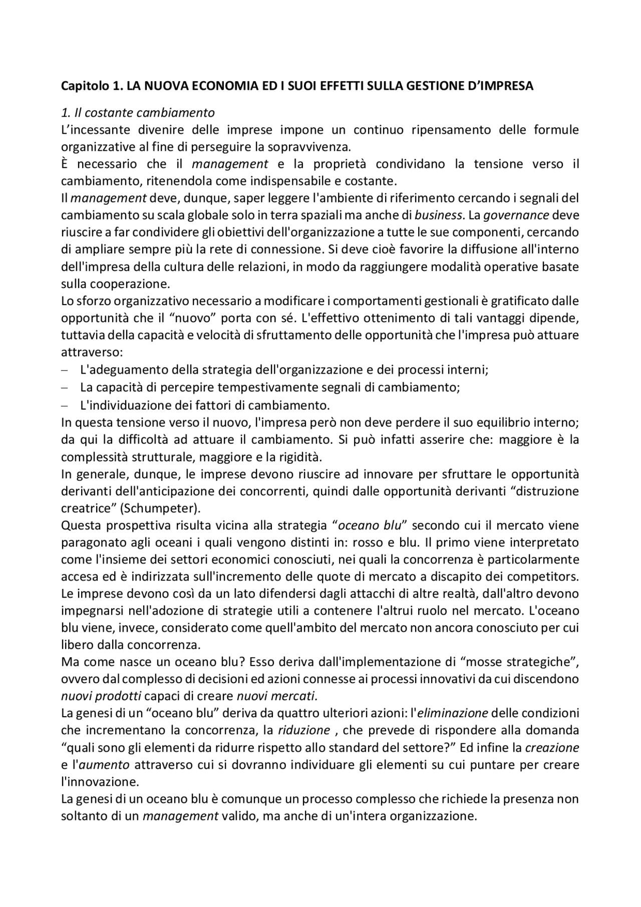 Management Strategico Riassunto Del Libro Appunti Slides