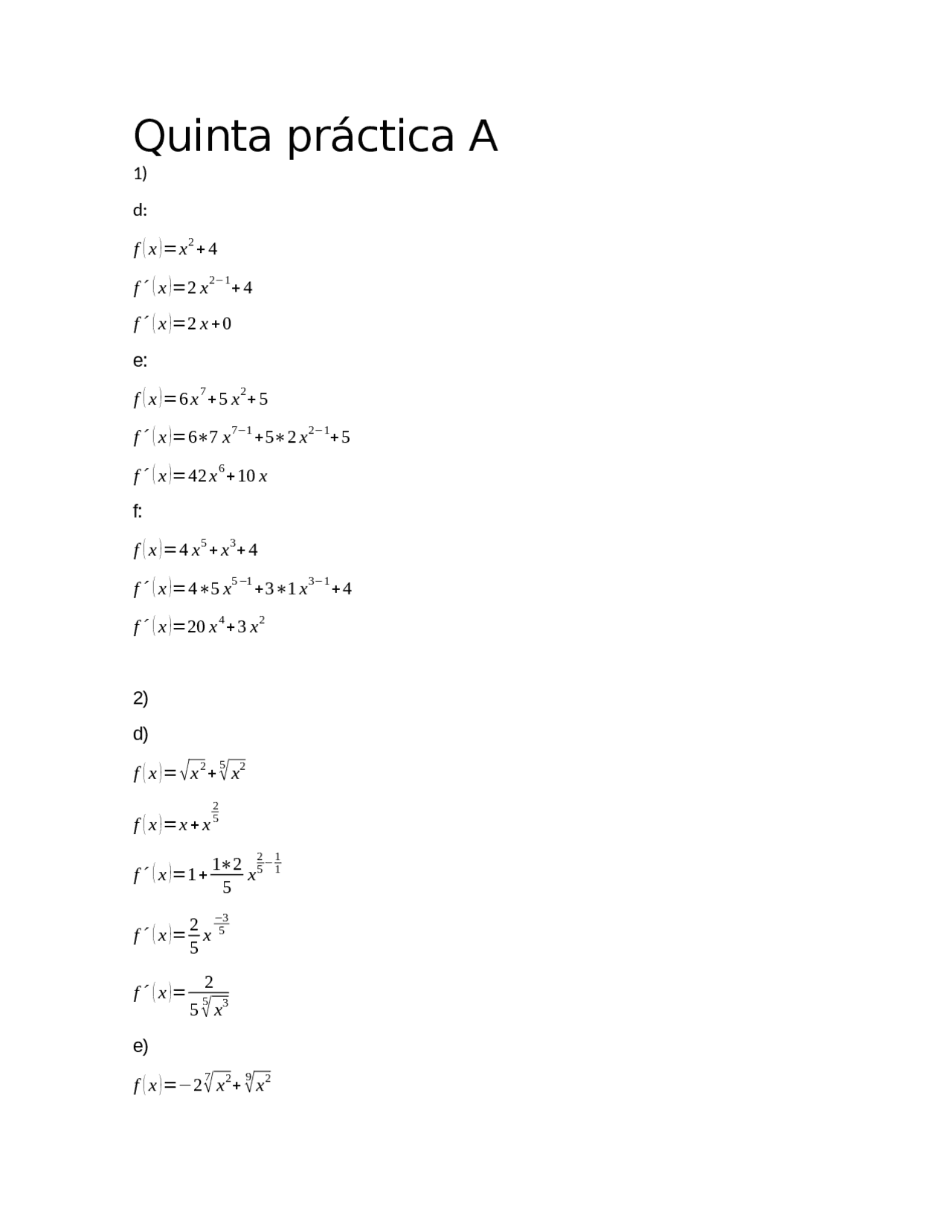 Ejercicios De La Practica 5 Ejercicios De Electrónica Docsity