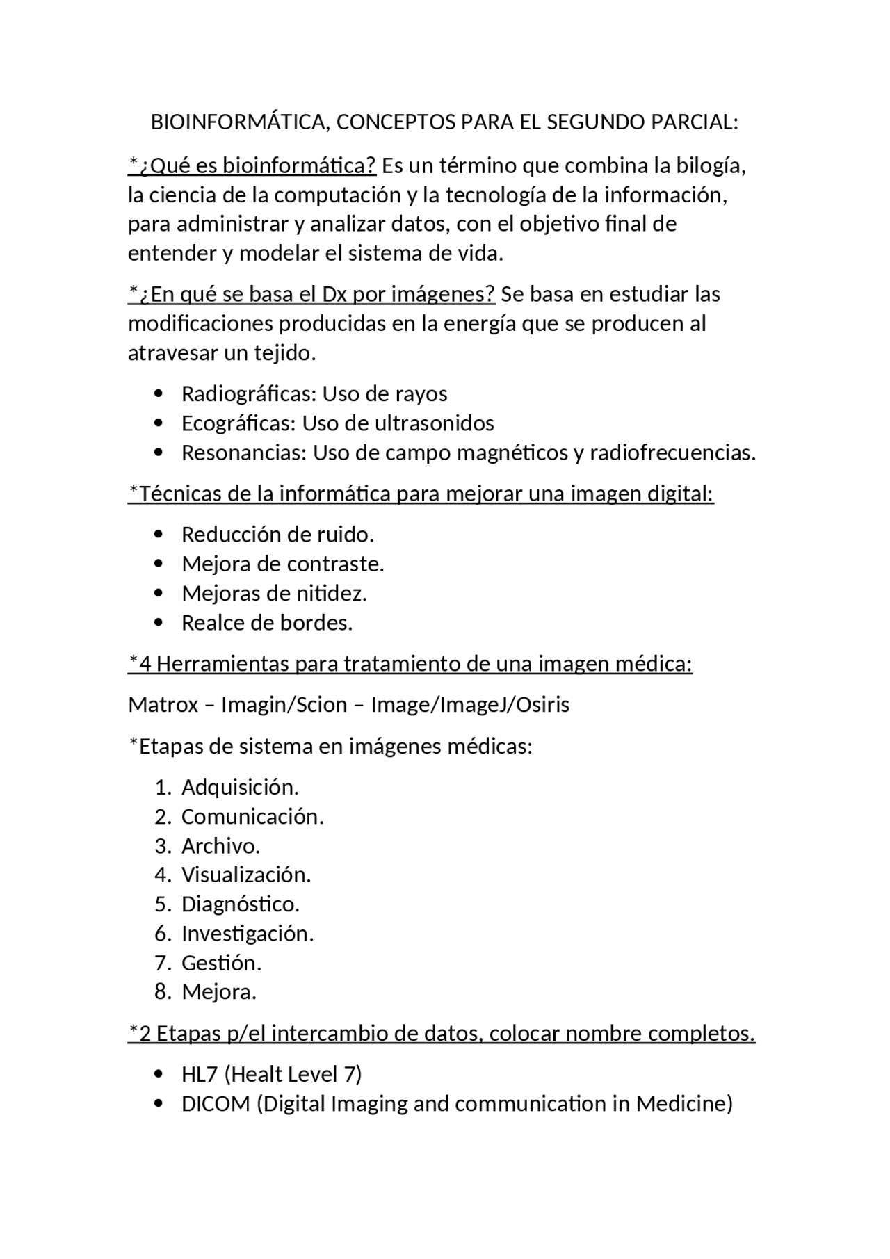 Generalidades De Informtica Apuntes De Informática Docsity