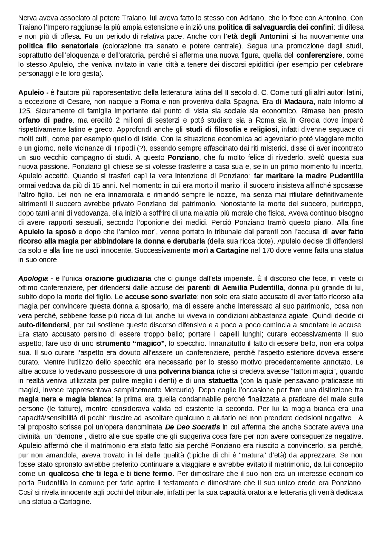 Apuleio - Apologia e Metamorfosi, con approfondimento su Amore e Psiche ...