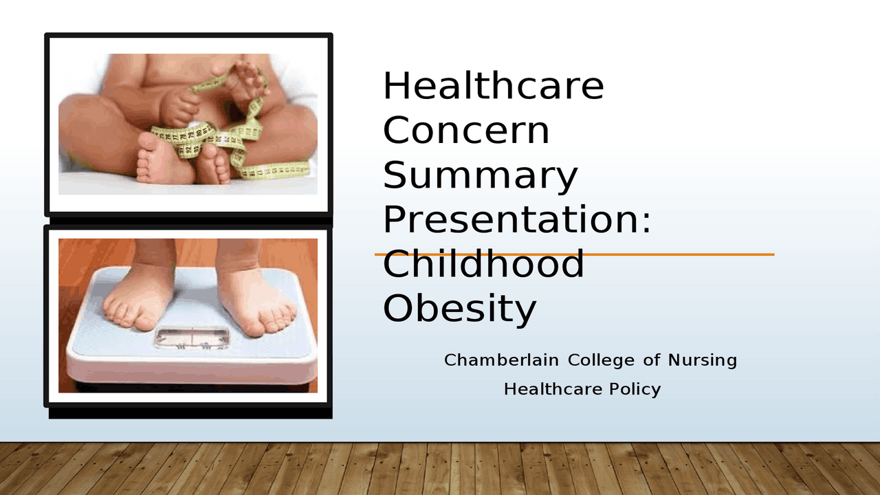 Healthcare Policy and Childhood Obesity: A Case Study | Exams Nursing ...
