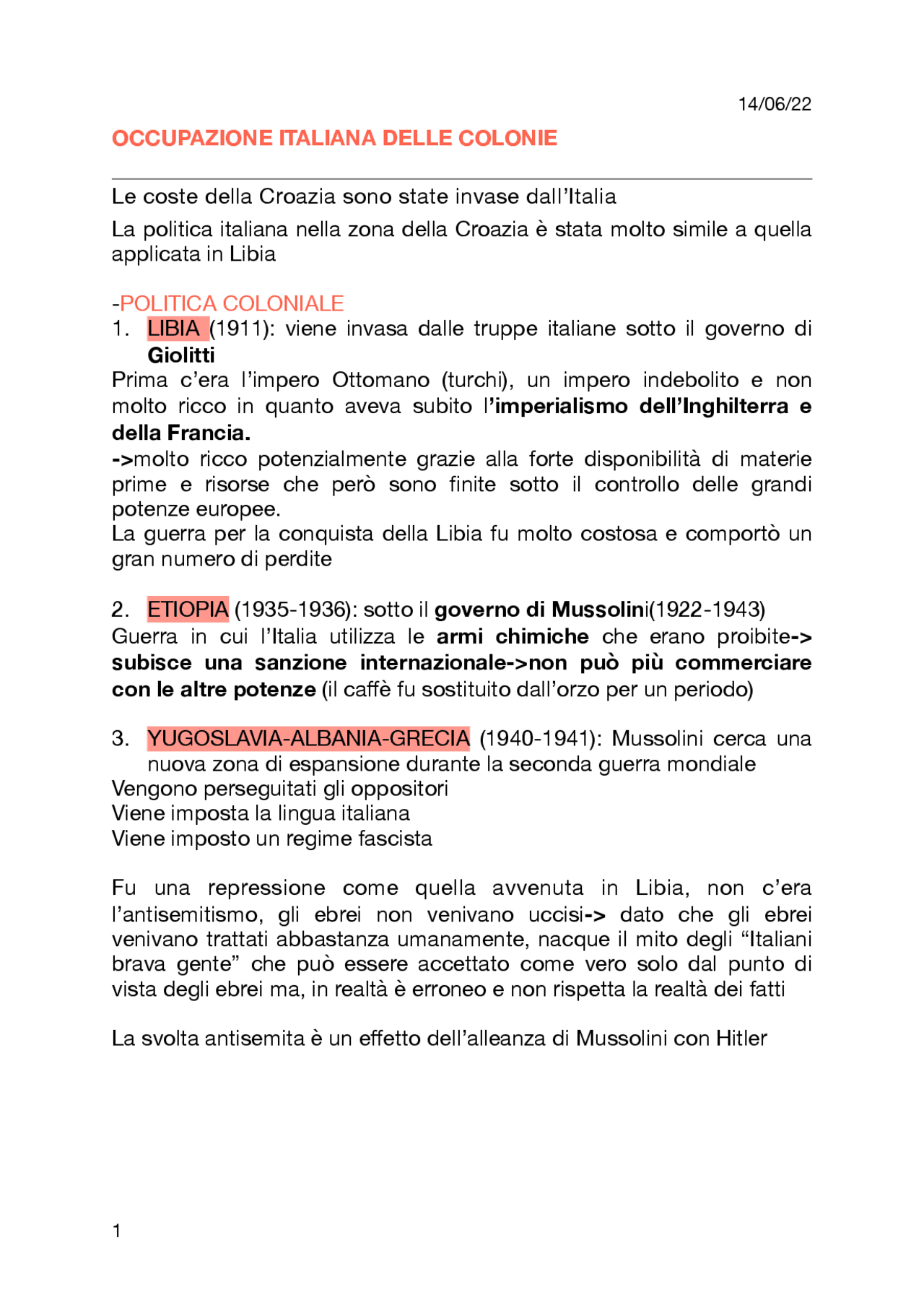 Appunti Storia Du Tutto Il Programma Di Quinta Dispense Di Storia