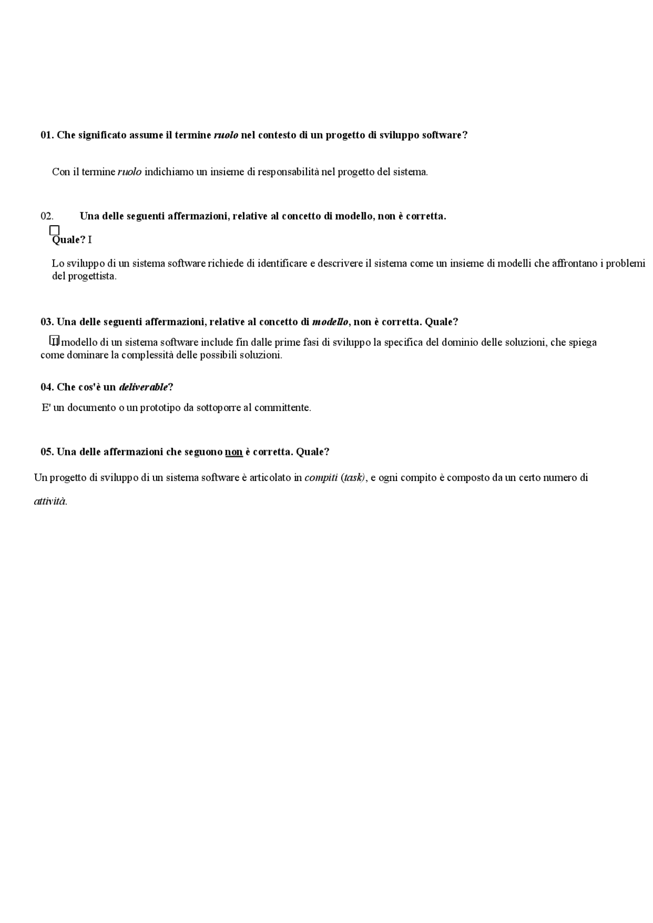 Ingegneria Informatica Esercizi Di Ingegneria Industriale Docsity