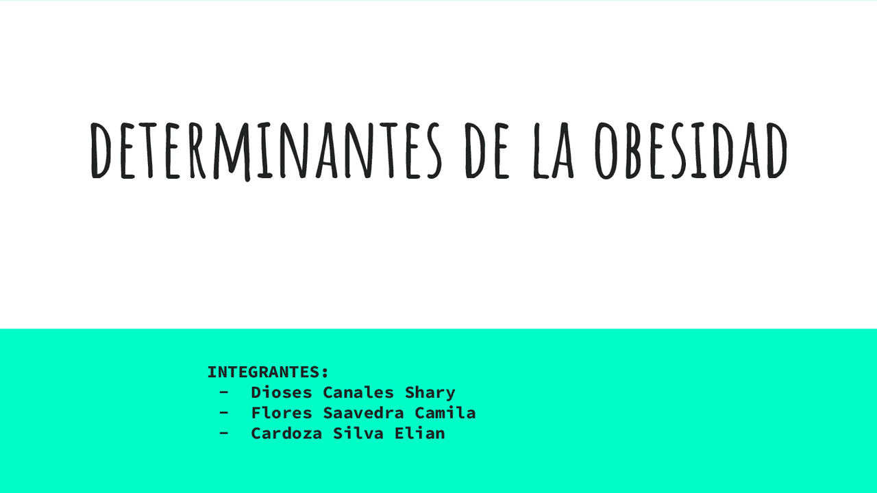 DeterminaciÓn De La Obesidad Resúmenes De Salud Pública Docsity