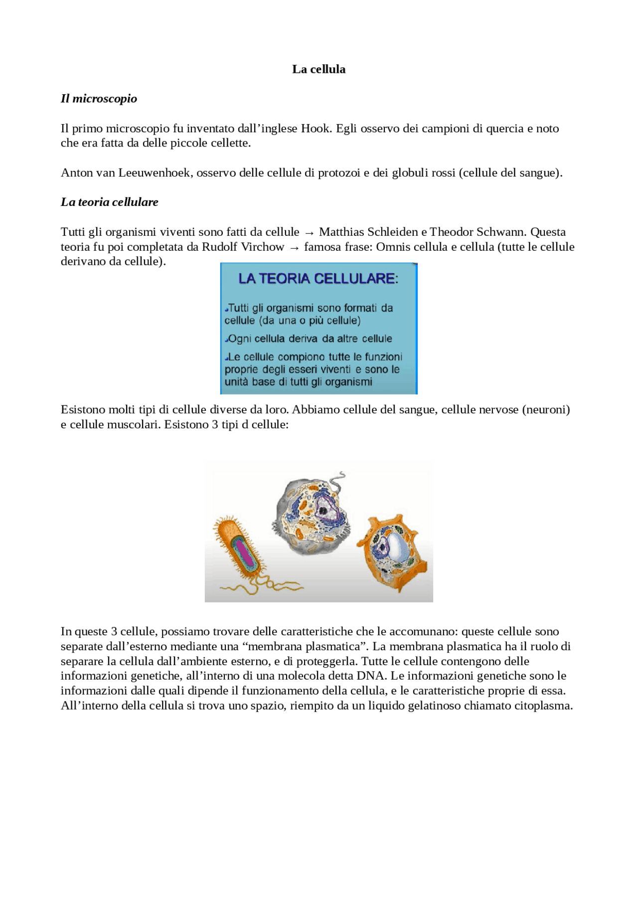 Membrana plasmatica + cellula | Appunti di Biologia - Docsity