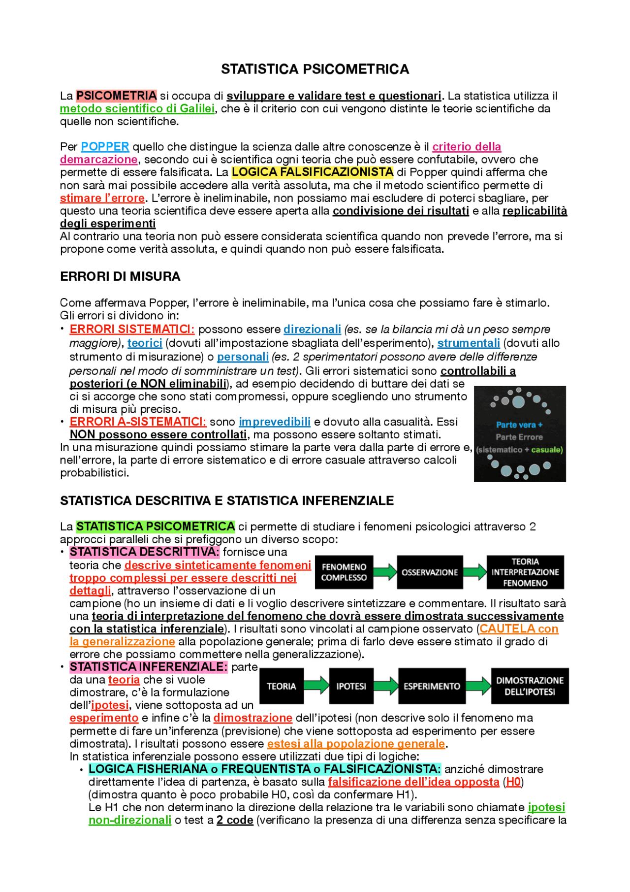 Esame Statistica Psicometrica 2022 Mariagrazia Benassi Unibo