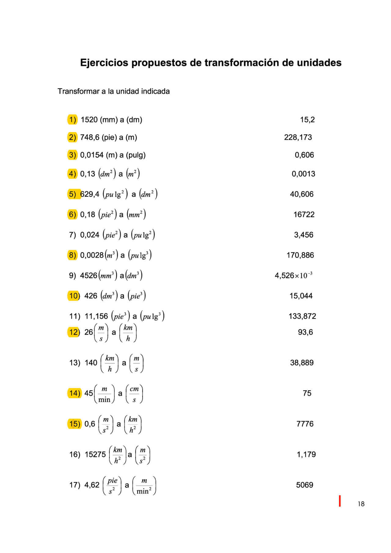 Ejercicios Dimensionales Apuntes De Metrología Docsity