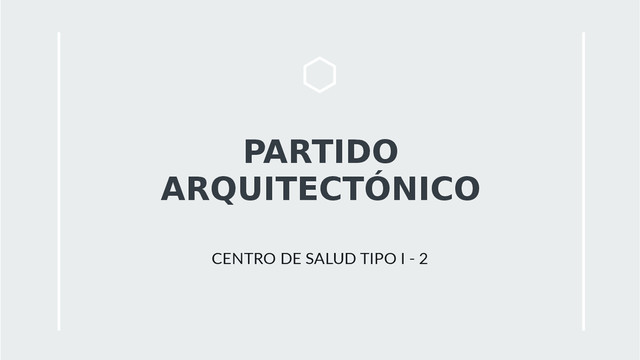 PARTIDO ARQUITECTONICO | Diapositivas de Diseño | Docsity