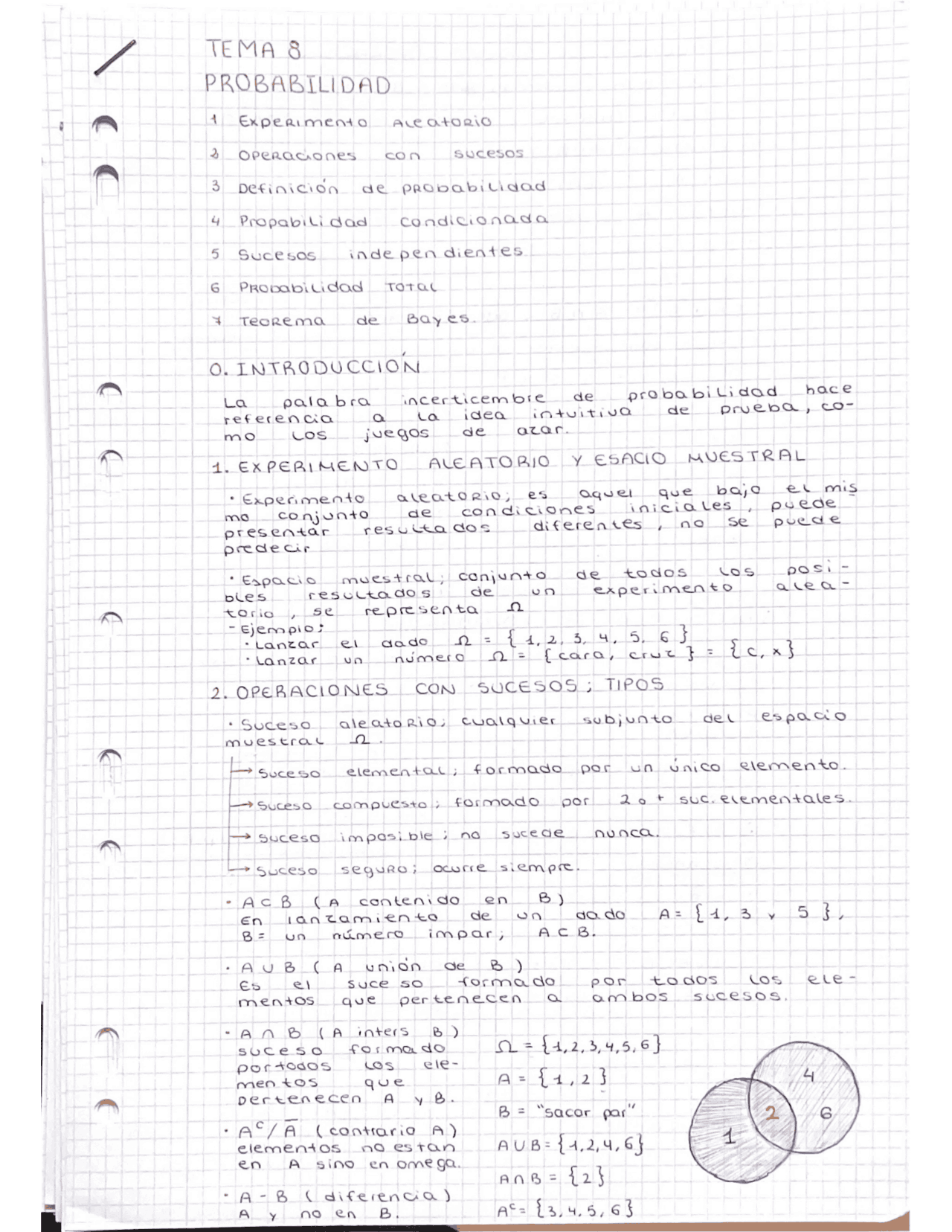 Probabilidad y estadística | Apuntes de Matemáticas aplicadas a las ...