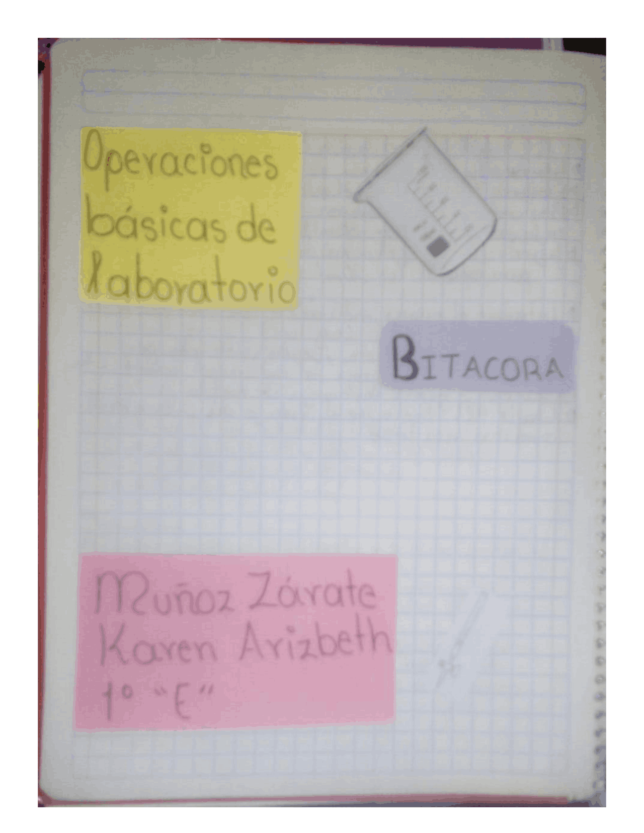 Bitacora de operaciones basicas de laboratorio | Apuntes de Derecho de ...