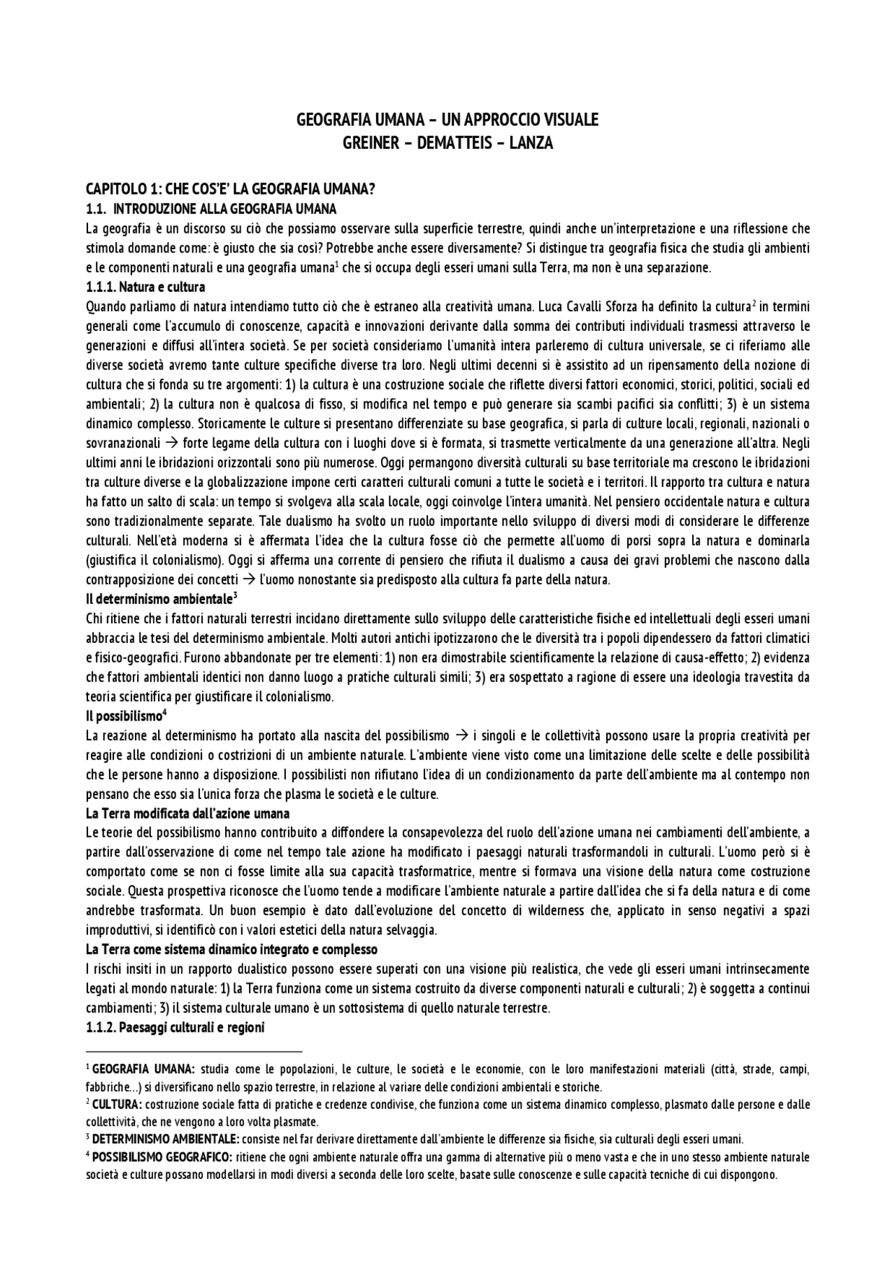 Geografia Umana Un Approccio Visuale Di Greiner Dematteis Lanza