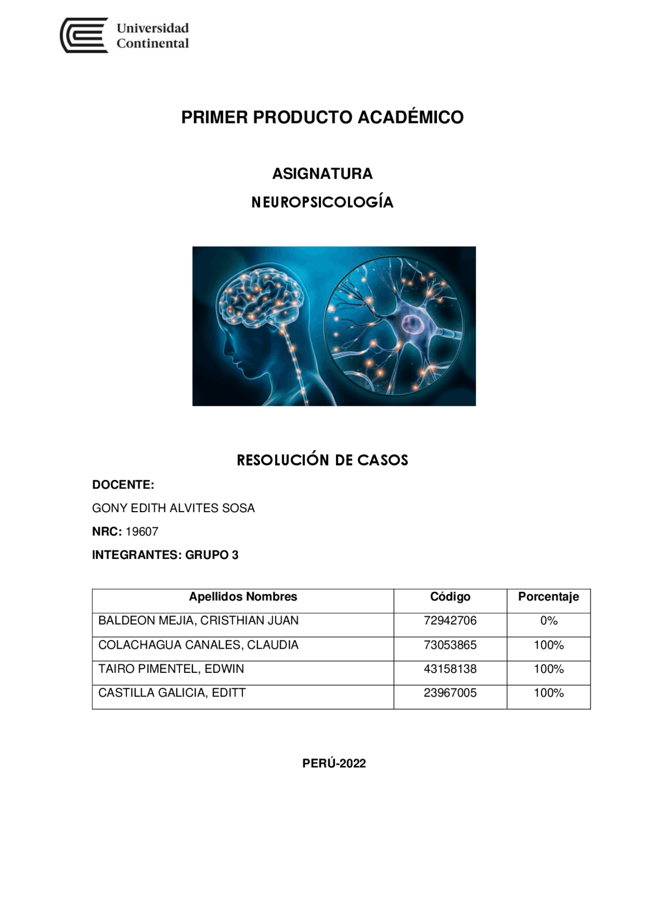 Notas Del Curso De Neurologia Apuntes De Neurología Docsity