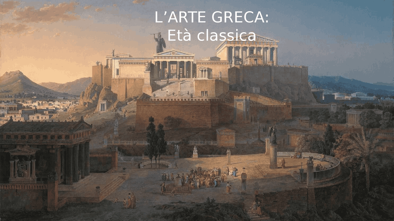 L'Età Classica Greca: Arte e Cultura (500-323 a.C.) | Guide, Progetti e ...