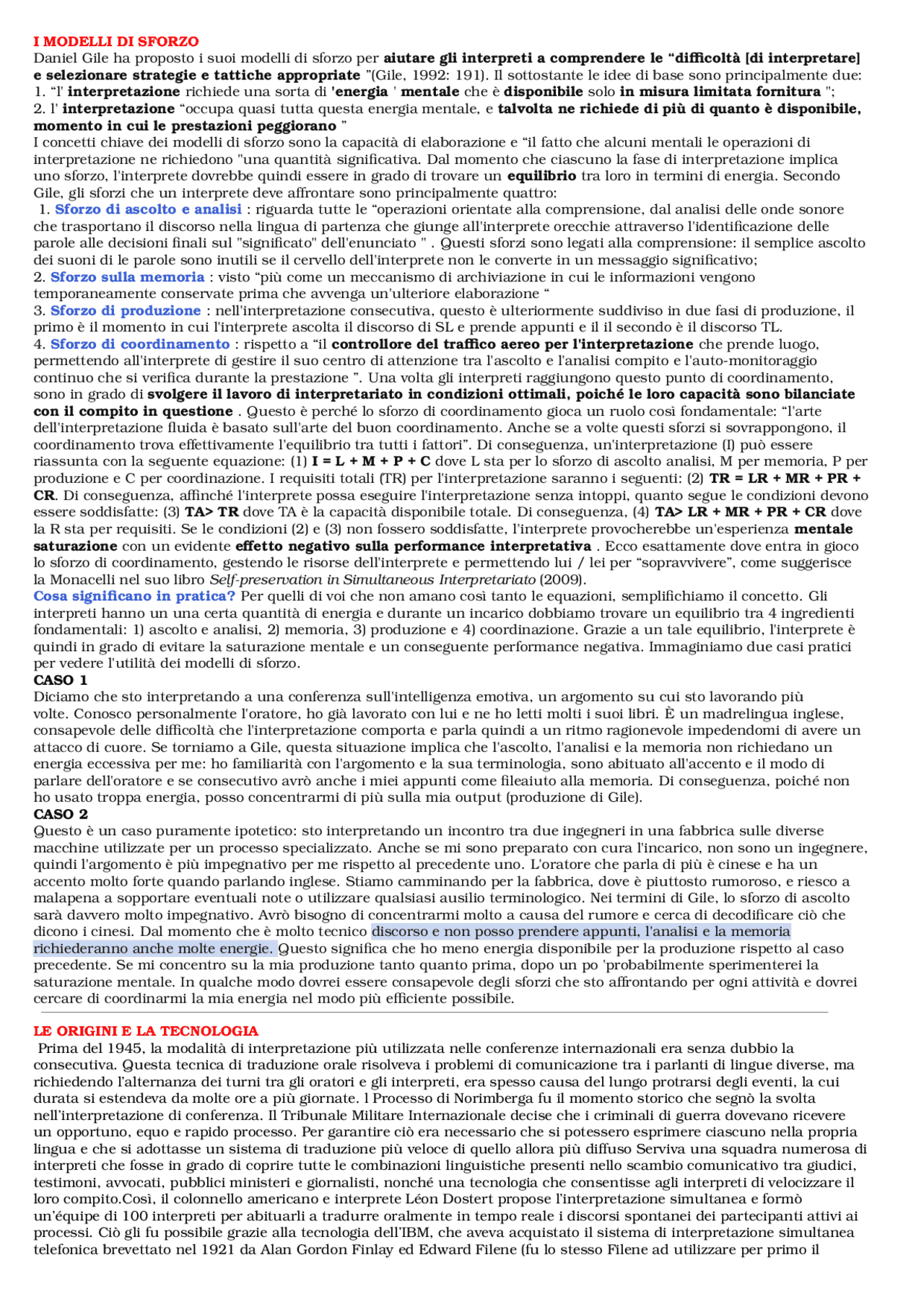 TECNICHE SIMULTANEA INGLESE SPIEGAZIONI E RIASSUNTO | Dispense di ...