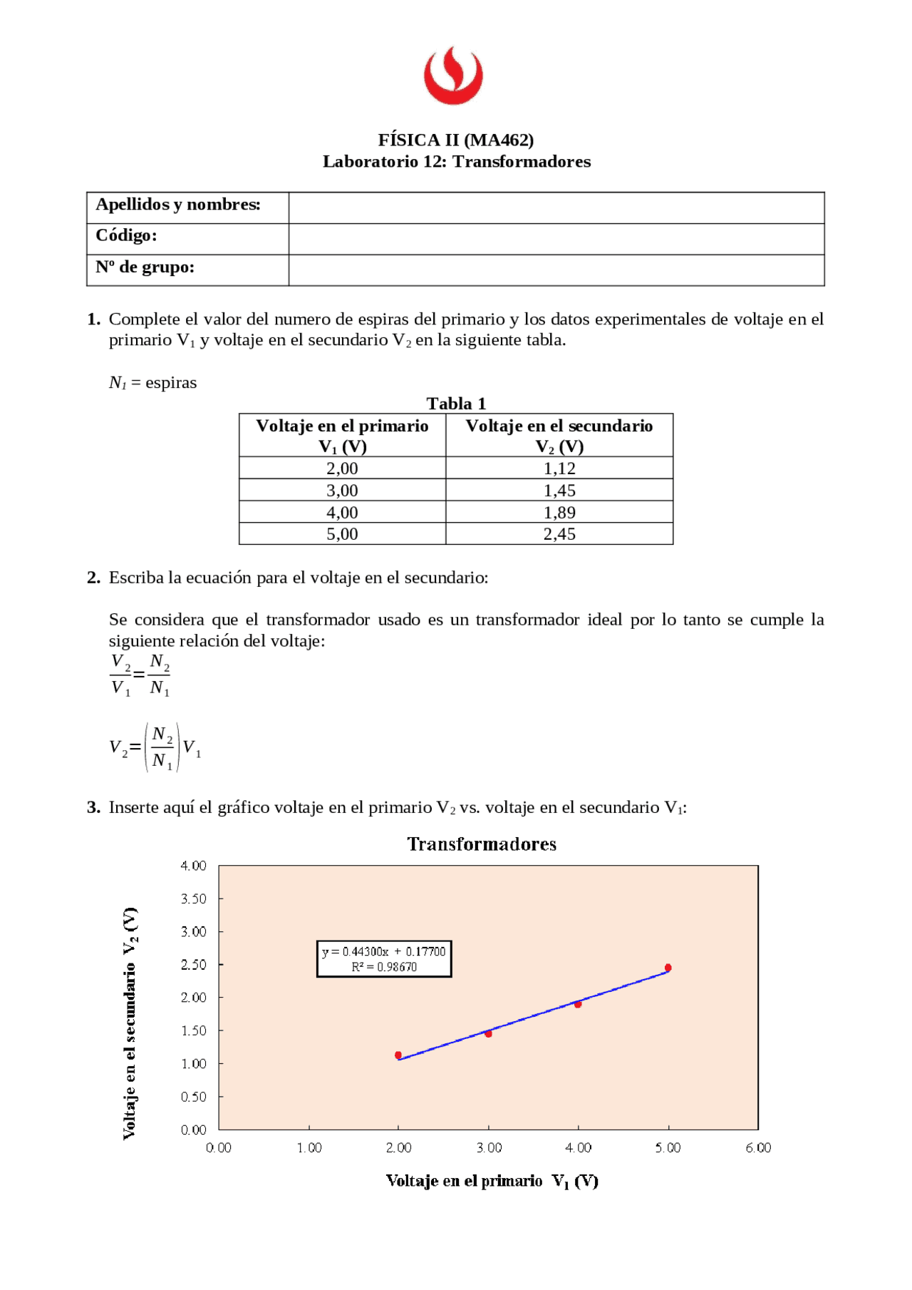 Labotatorio De Fisica Ii 12 Resuelto Ejercicios De Física Docsity