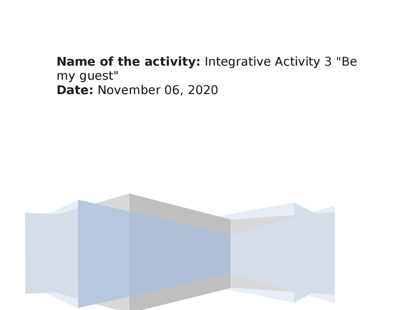 Modulo 6 semana 2 actividad integradora 3 | Guías, Proyectos, Investigaciones de Lengua y ...