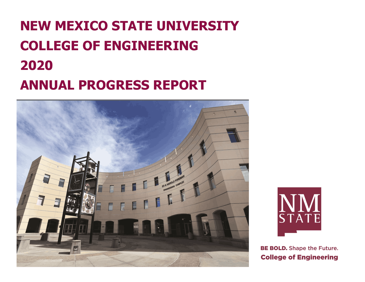 New Mexico State University College of Engineering Strategic Roadmap ...