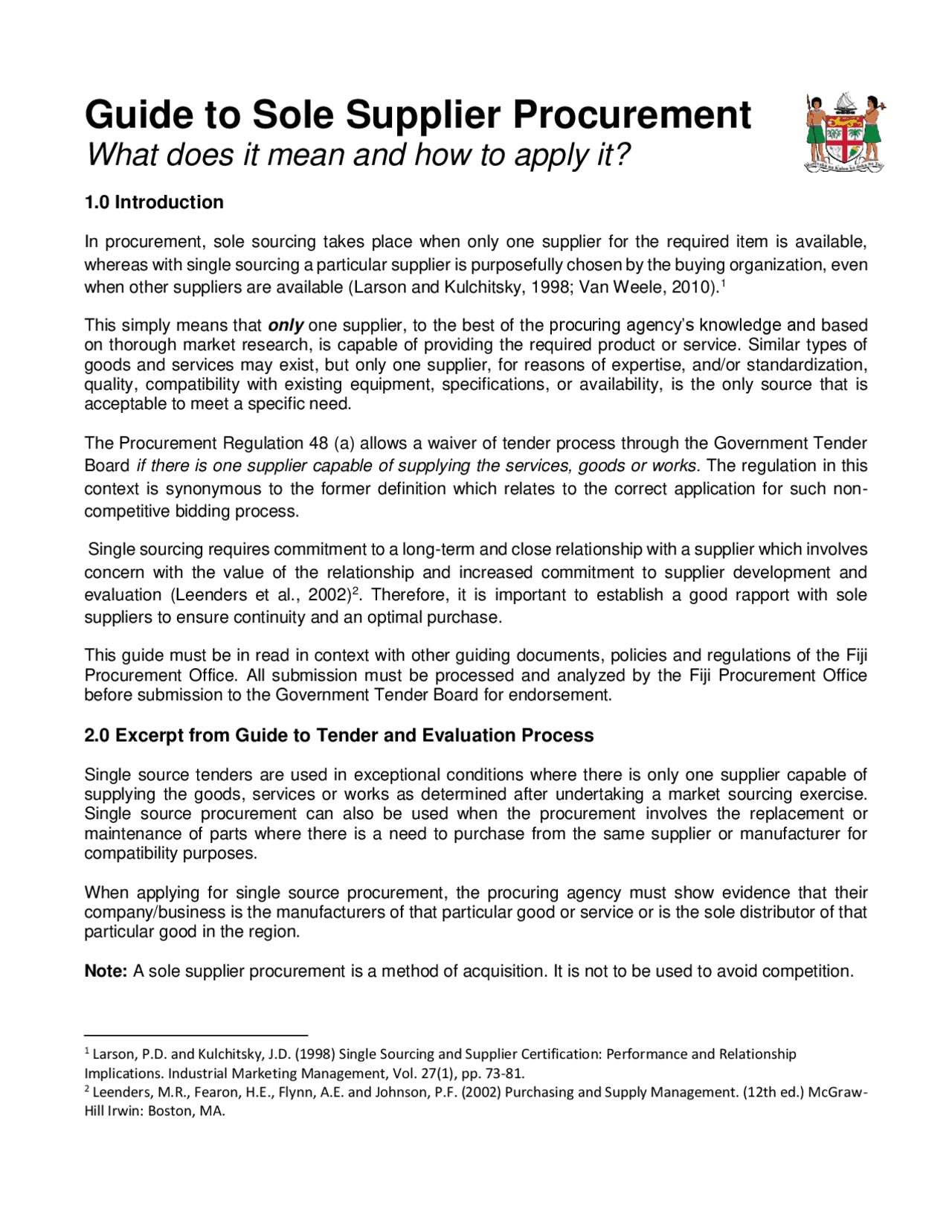 Guide to Sole Supplier Procurement: Meaning, Application, and Selection ...