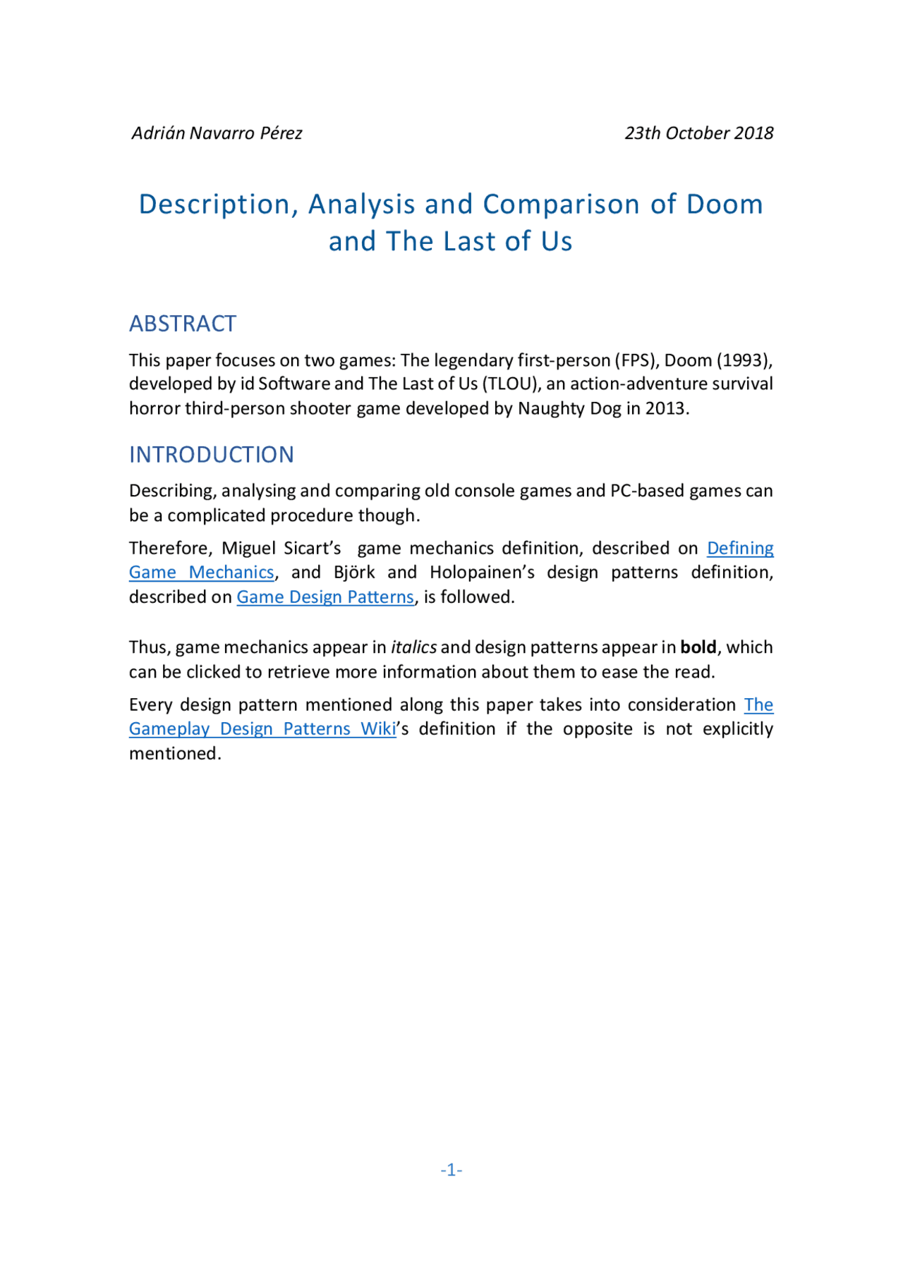 Newton's Laws of Motion Project | Essays (high school) Law | Docsity