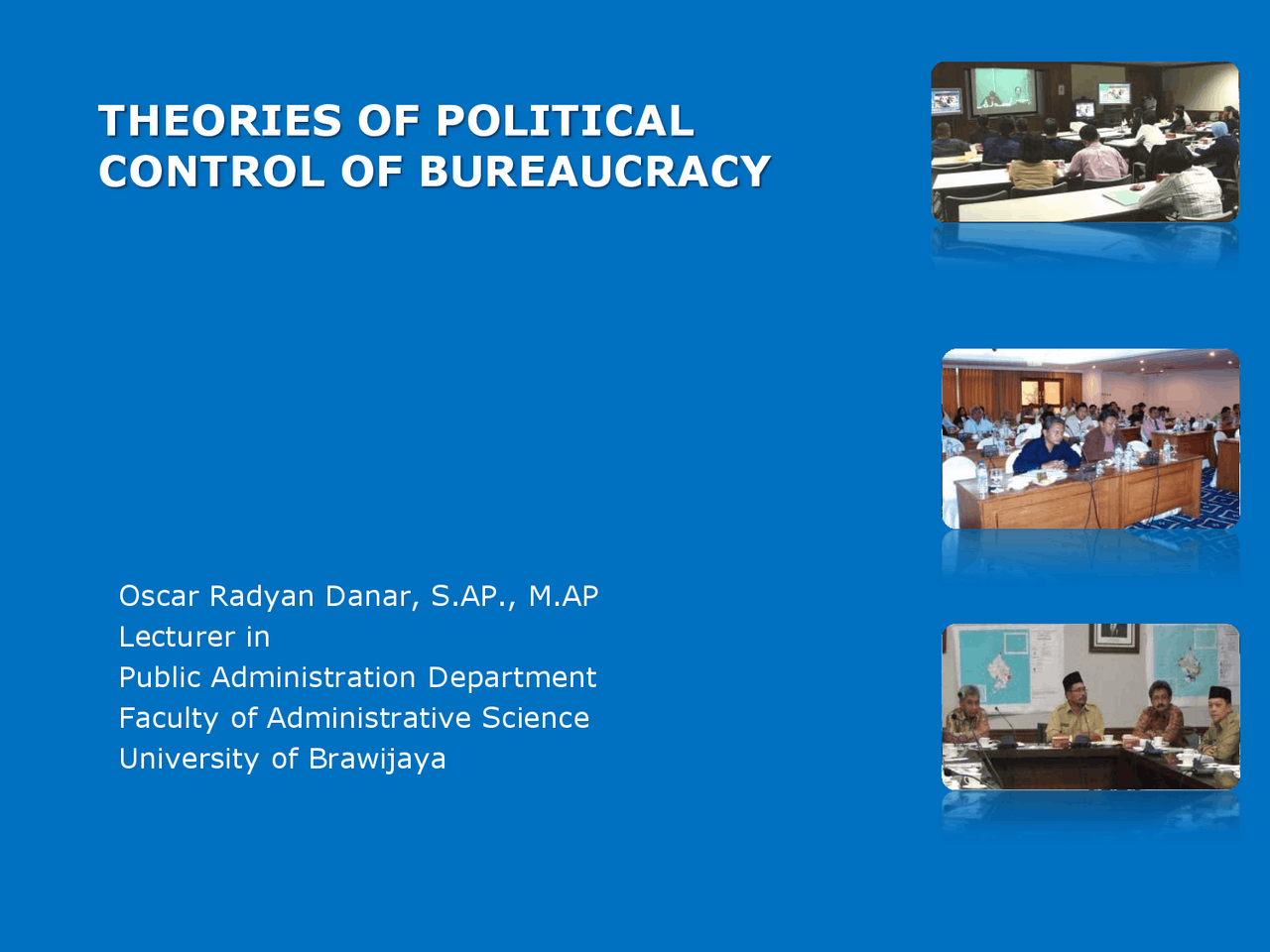 Theories of political control of bureaucracy | Study Guides, Projects ...