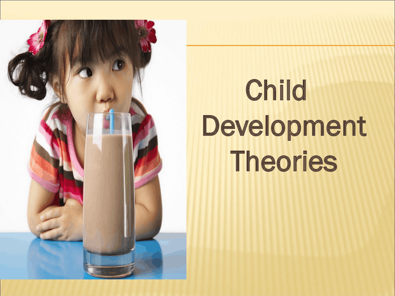 Child Development Theories | Slides Childhood Development | Docsity