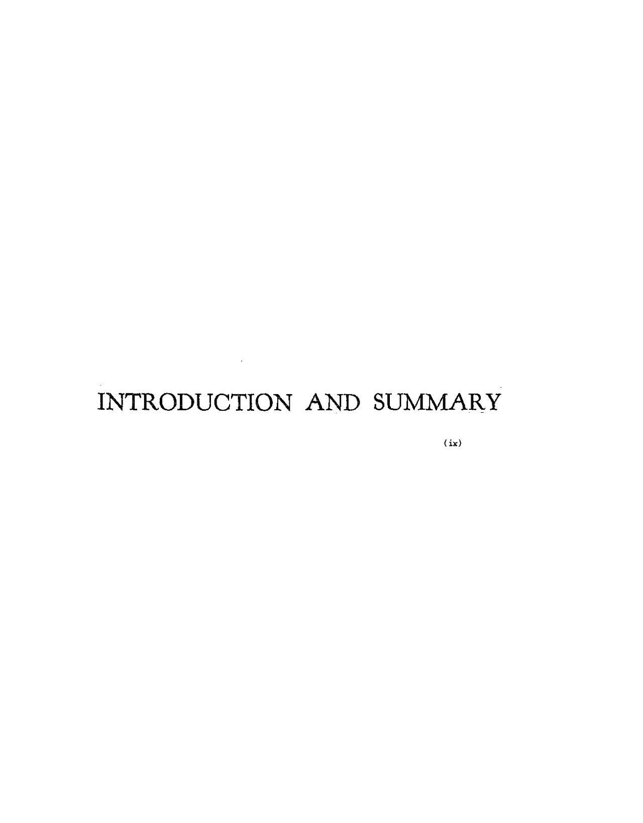 INTRODUCTION AND SUMMARY | Lecture notes Agricultural engineering | Docsity