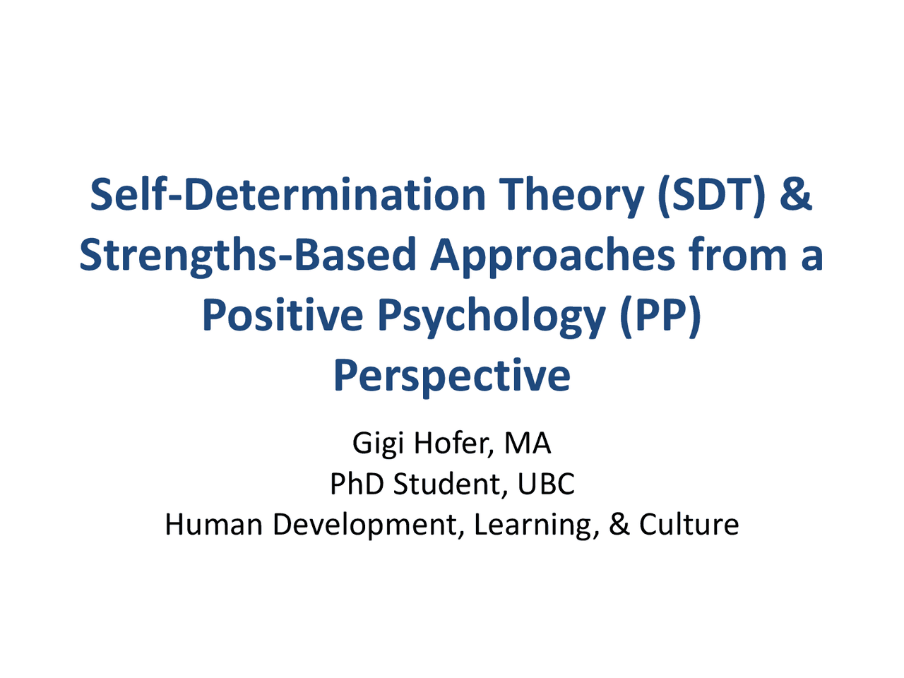 Self-Determination Theory (SDT) & Strengths-Based ... | Schemes and ...