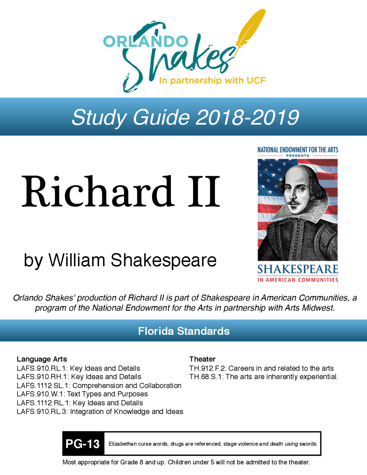 Richard II Study Guide | Study notes English Language | Docsity