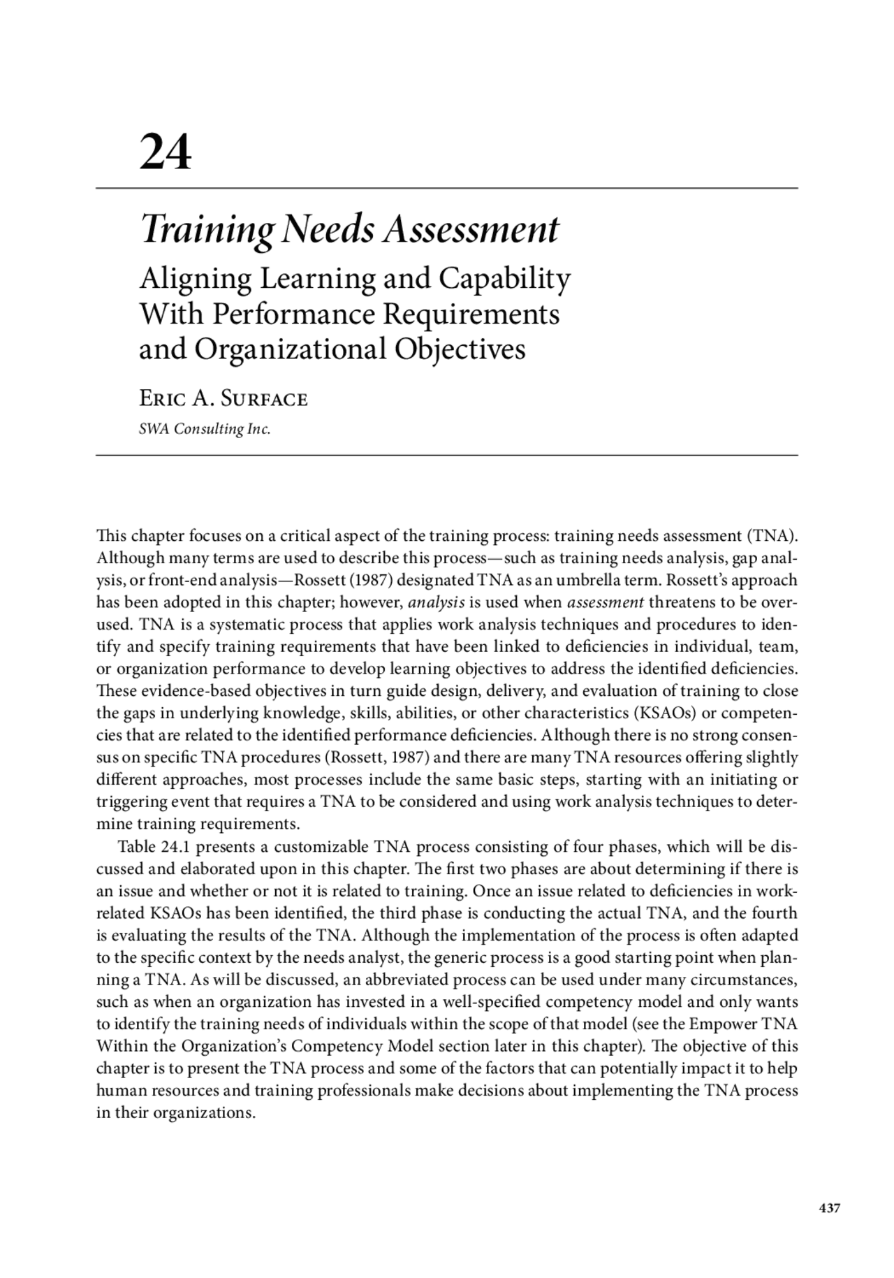 Training Needs Assessment | Schemes and Mind Maps Designs and Groups ...