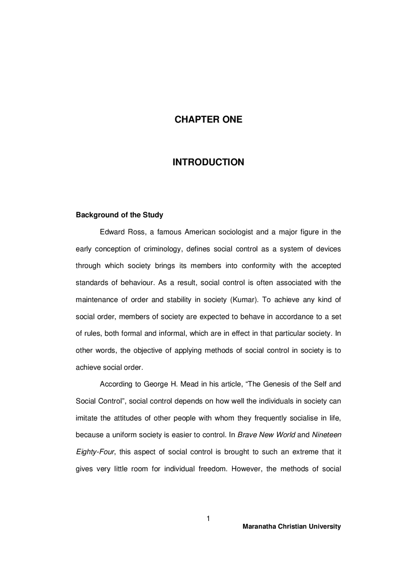 Chapter One Introduction Lecture Notes Criminology Docsity