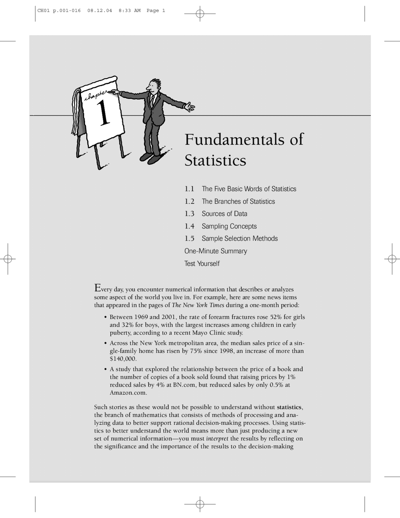 Fundamentals Of Statistics Docsity