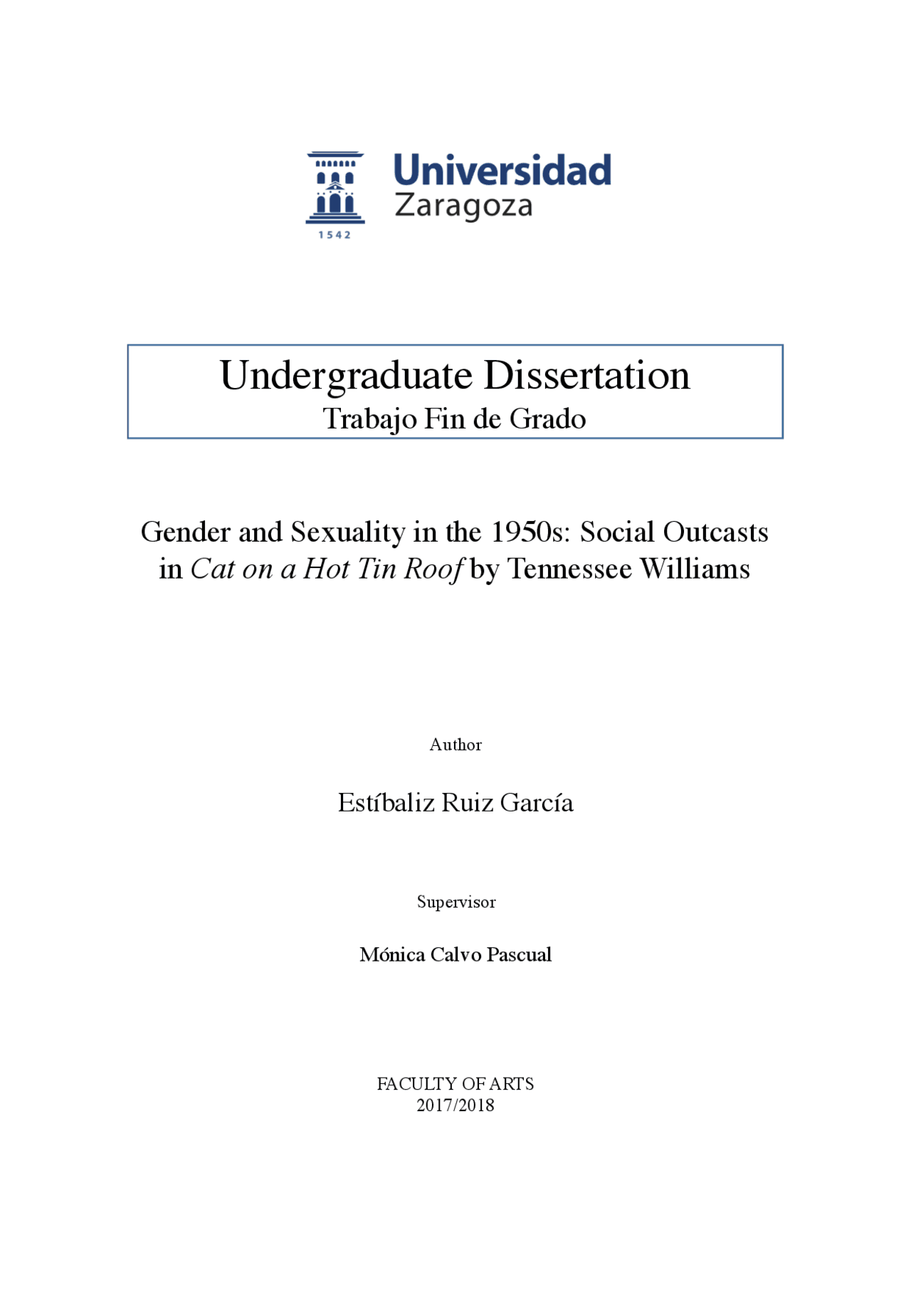 Gender and Sexuality in 1950: Social Outcasts in Cat on a Hot Tin Roof ...