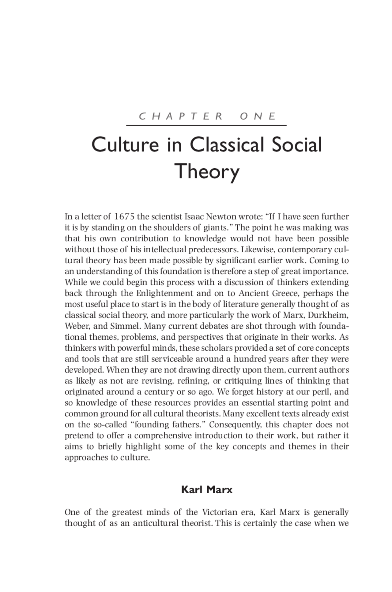 Culture in Classical Social Theory | Schemes and Mind Maps Social ...