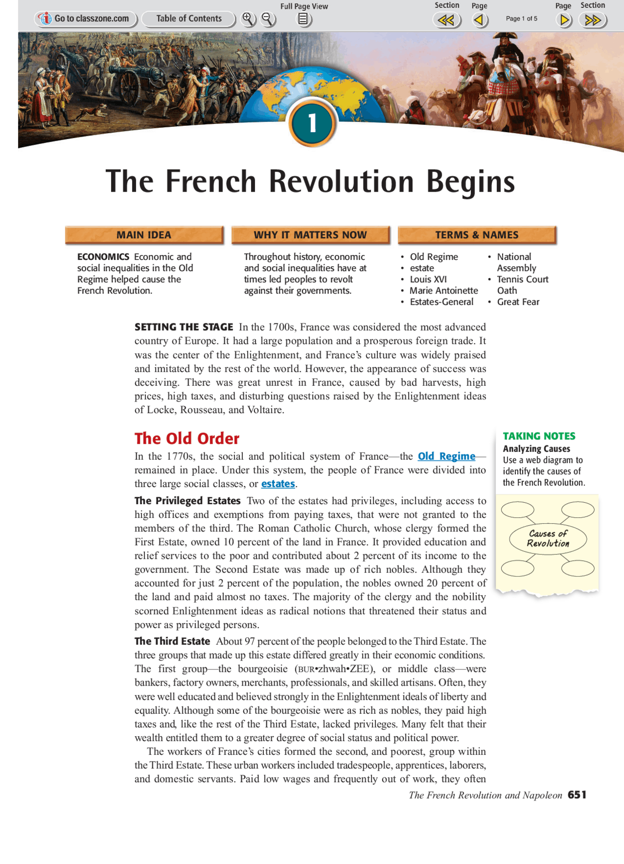 The French Revolution Begins Lecture Notes French Language Docsity the-french-revolution-begins-lecture-notes-french-language-docsity