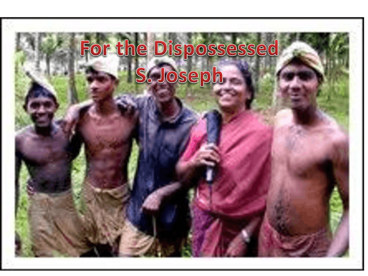 For the Dispossessed S. Joseph | Study notes English Language | Docsity