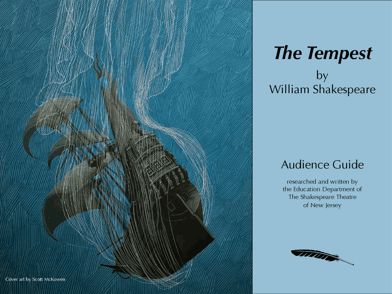 The Tempest: An Audience Guide by The Shakespeare Theatre of New Jersey ...