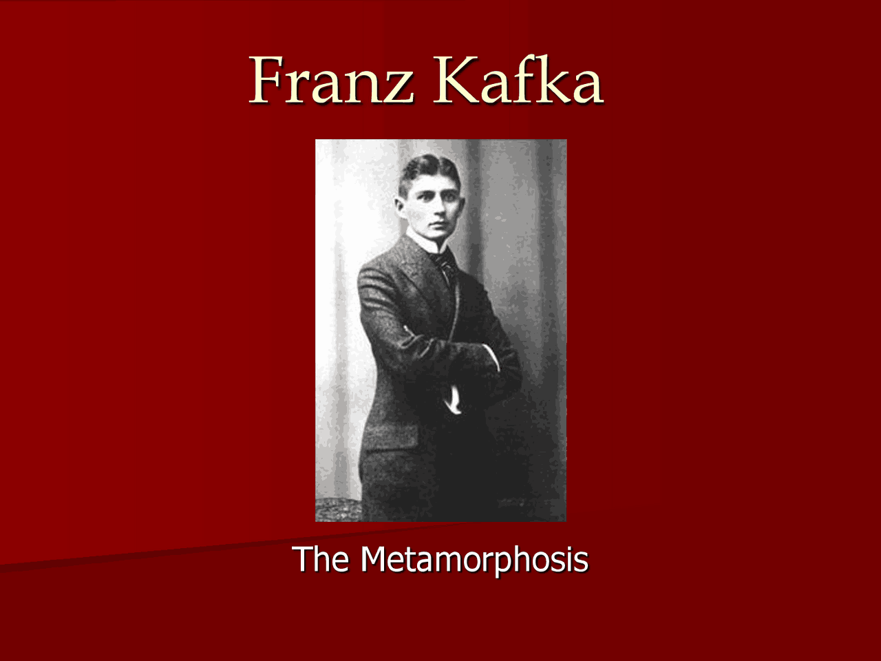 Meet Franz Kafka | Schemes and Mind Maps German Culture | Docsity