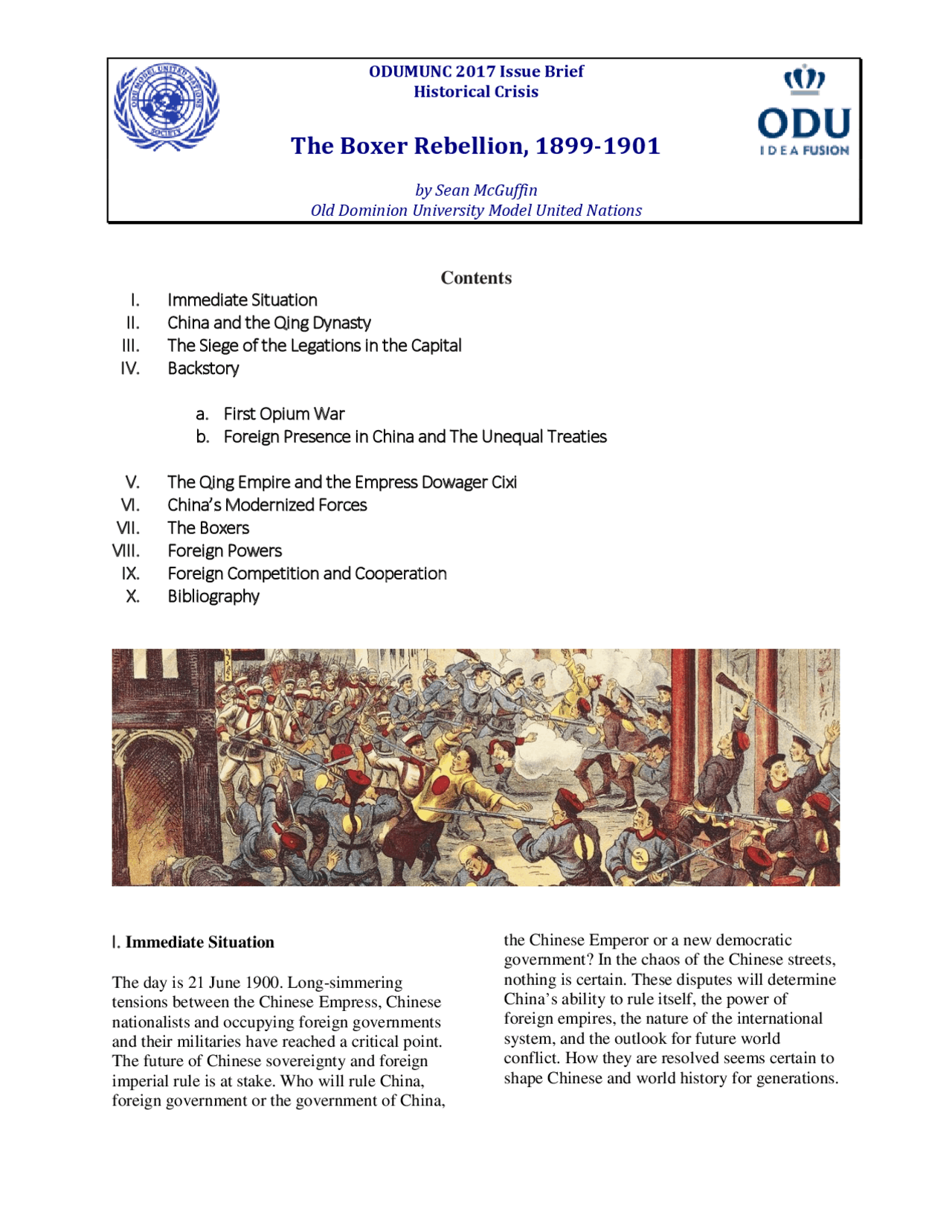 The Boxer Rebellion, 1899-1901 | Study Guides, Projects, Research ...