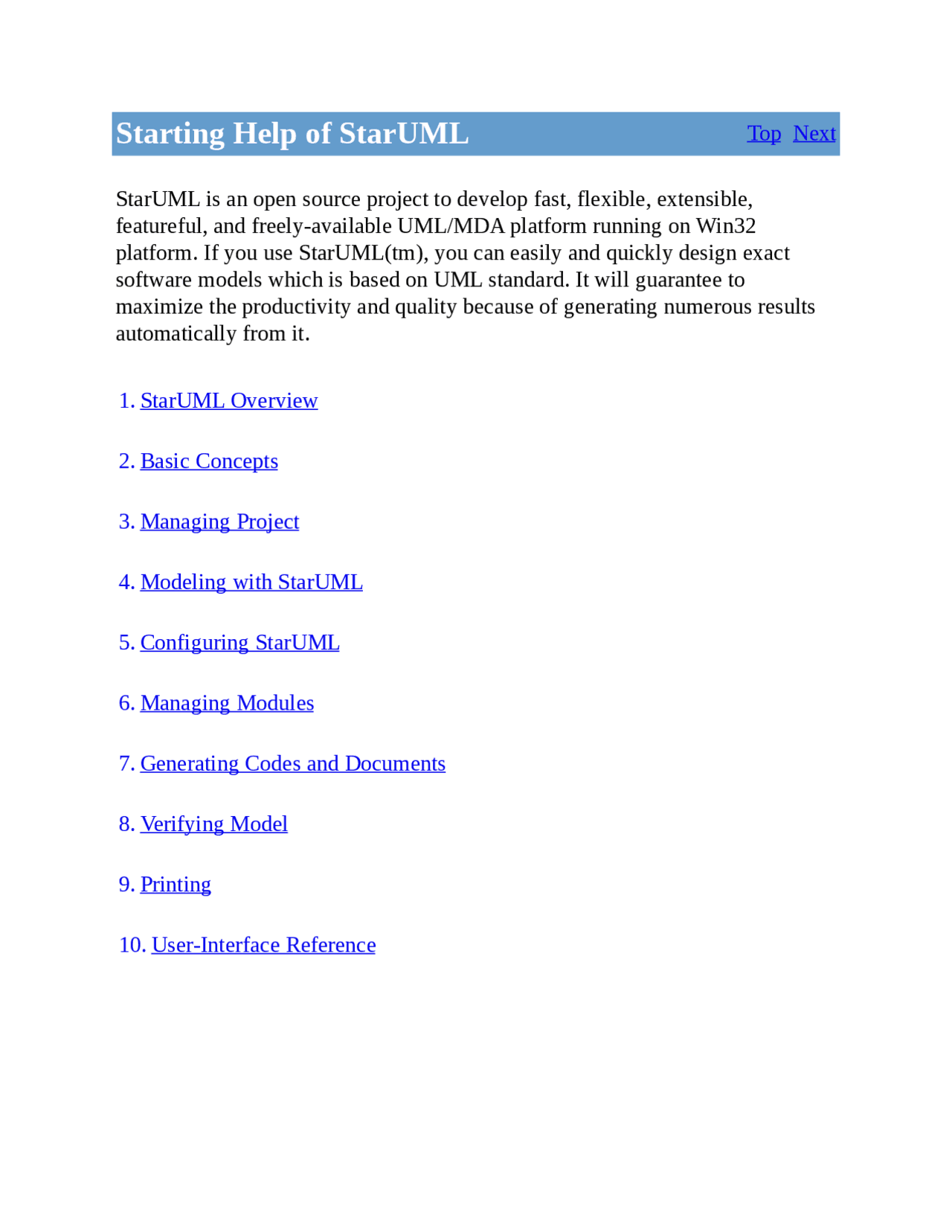 StarUML 5.0 User Guide | Exams Engineering | Docsity