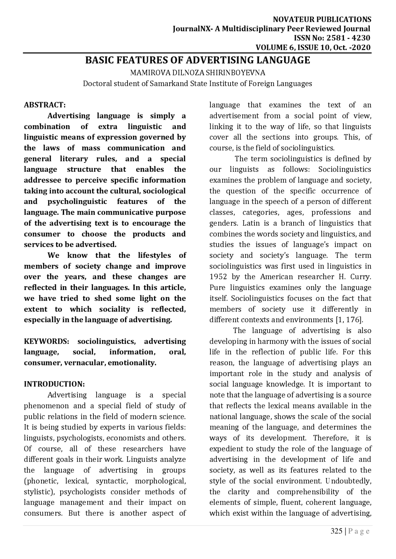 BASIC FEATURES OF ADVERTISING LANGUAGE | Study notes Sociolinguistics ...